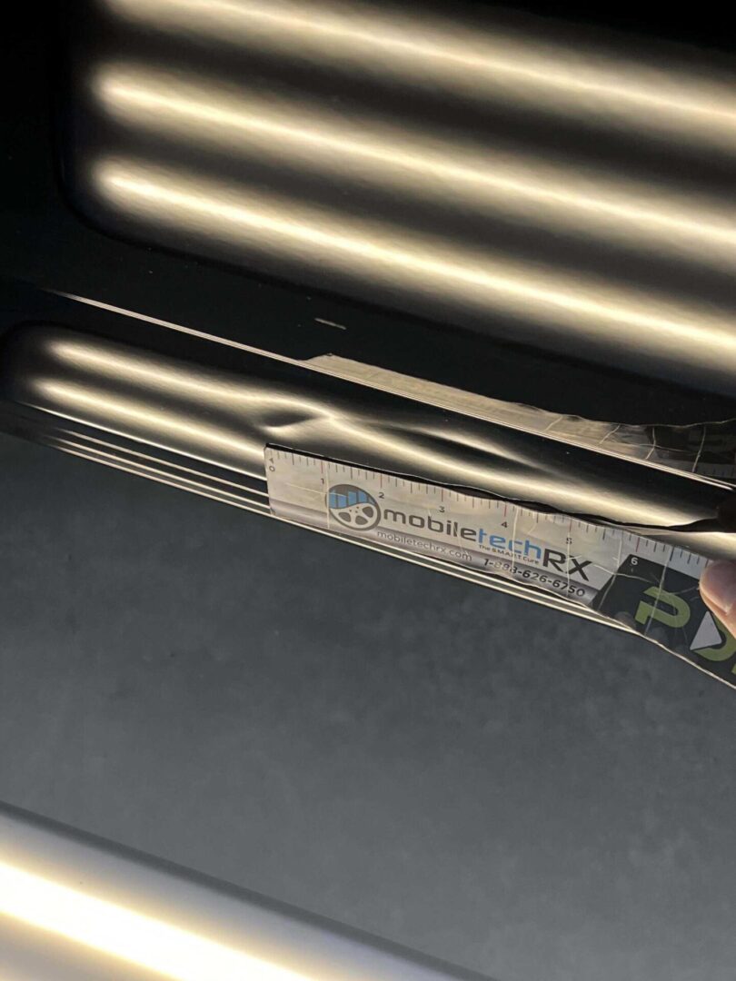 Crease Dent Repair Using Paintless Dent Removal on a Ford F150 Truck ...